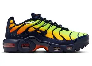 Nike Air Max Plus Sneakers - Lemon Venom/hyper Crimson/laser Orange