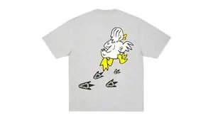 PALACE Duck Off T-shirt - Grey Marl