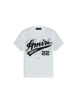 Amiri 22 Mesh Tee Shirt - White
