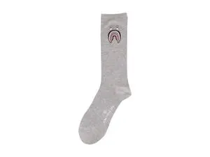 A BATHING APE 1st Shark Socks Gray