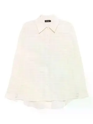 TOUT A COUP Checkered Button-down Shirt