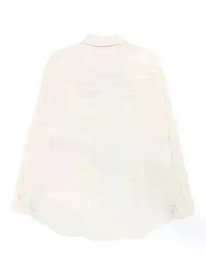 TOUT A COUP Checkered Button-down Shirt