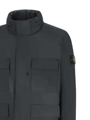 Stone Island Compass-badge Field Jacket - Black