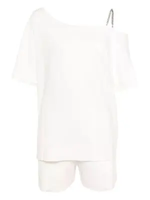 TOUT A COUP T-shirt And Shorts Set - White