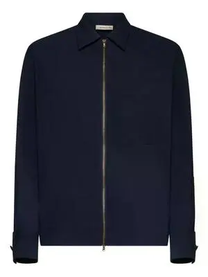 BLANCA VITA Zip-up Silk Jacket