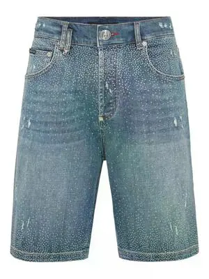 Philipp Plein Rhinestone-embellished Shorts