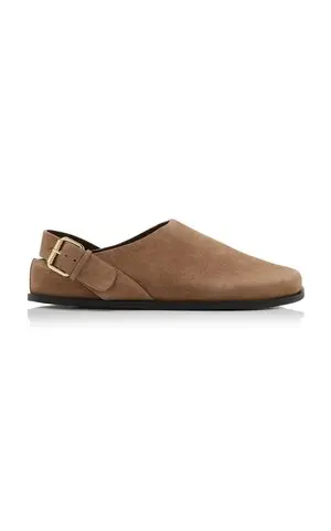 A.emery Louis Suede Clogs - Tan