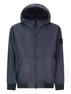 Stone Island Hooded Bomber Jacket