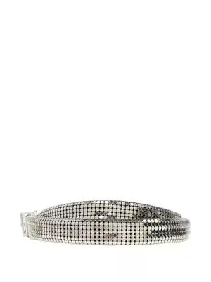 Versace Brass Belt - Silver