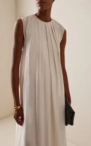 TWP Cotton-silk Maxi Gown