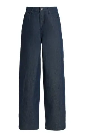 ROTATE BY BIRGER CHRISTENSEN Wide-leg Jeans
