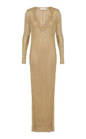 Zimmermann Metallic Maxi Dress