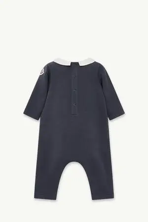 Moncler Embroidered Logo Cotton Baby Grow