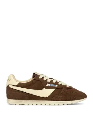 AUTRY Windspin Sneakers - Brown/ivory