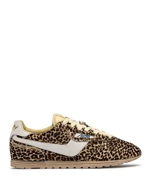 AUTRY Windspin Sneakers Leopard/white
