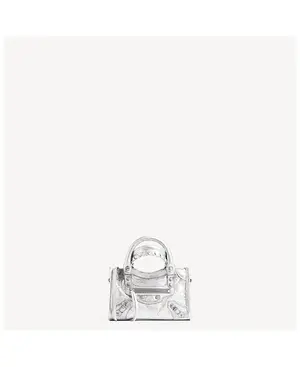 Balenciaga Le City Bag Nano - Silver