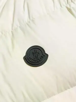 Moncler Quilted Padded Gilet With Hood - Grey