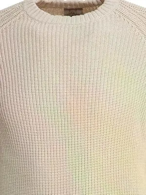 RAKKI Raglan-sleeved Cotton Sweater