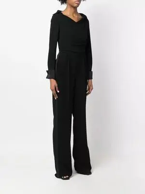 Max Mara Tailored Jumpsuit With Draped Detail