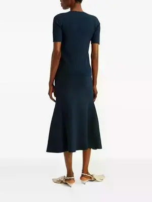 Erdem Jacquard Short-sleeve Top