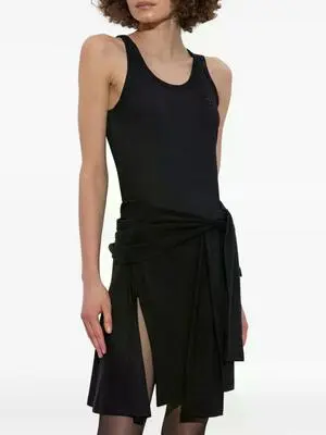 Coperni Tie-front Mini Dress