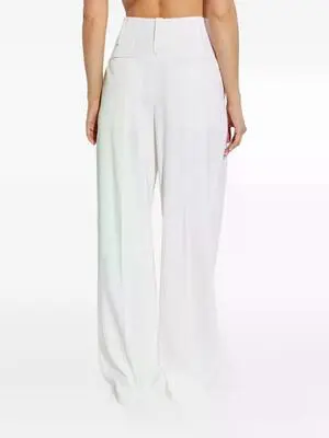 Victoria Beckham Pleated Wide-leg Trousers