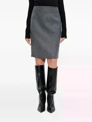 Dsquared2 Wool Pencil Skirt