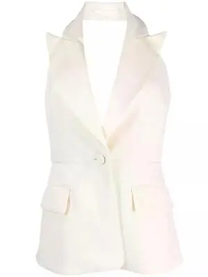 Max Mara Suit Style Virgin Wool Top