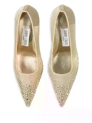 JIMMY CHOO Ixia Crystal-embellished Pumps