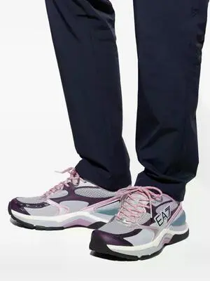 EA7 Panelled Sneakers