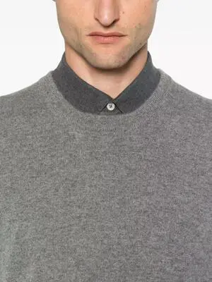 Brunello Cucinelli Cashmere Crew-neck Sweater - Grey