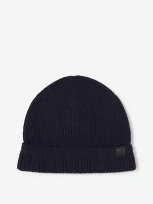 TOM FORD Wool Beanie Midnight Blue