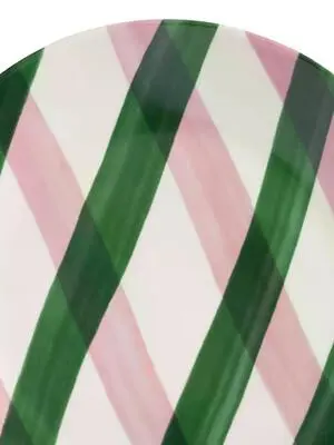 &K AMSTERDAM Bliss Diagonal-stripe Plates