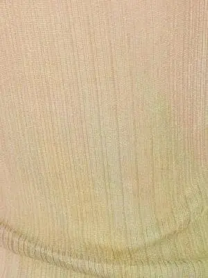 Max Mara Ribbed Silk Tank Top