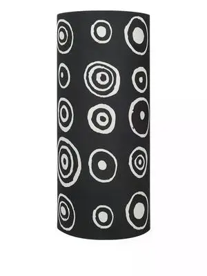 10 CORSO COMO Signature Circles Jacquard Vase - Black