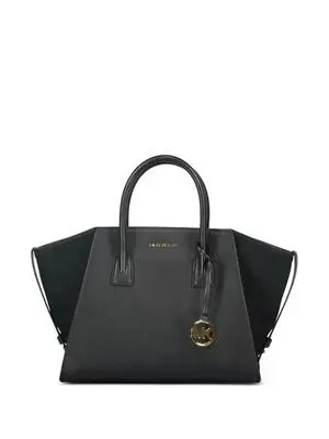 Michael Kors Avril Leather Top-zip Tote Bag