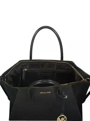 Michael Kors Avril Leather Top-zip Tote Bag