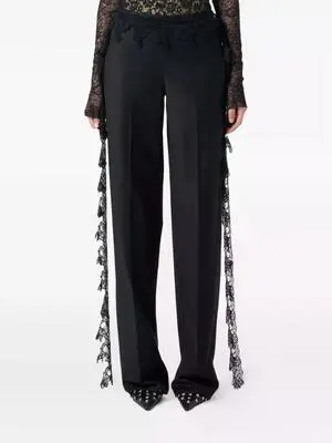 Blumarine Lace-trim Trousers