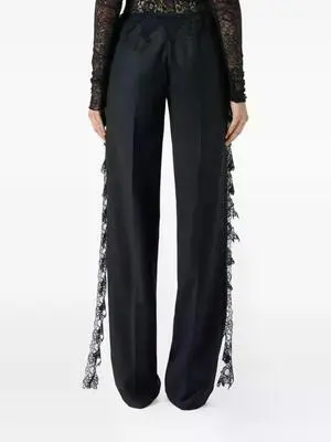 Blumarine Lace-trim Trousers