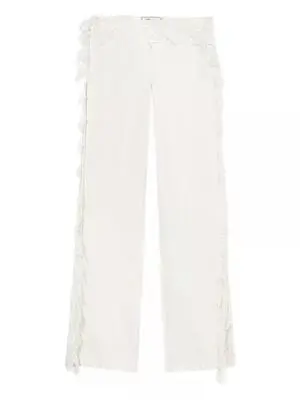 Blumarine Floral Pants For Women