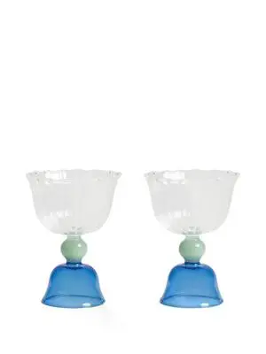 &K AMSTERDAM Tulip Glass - White