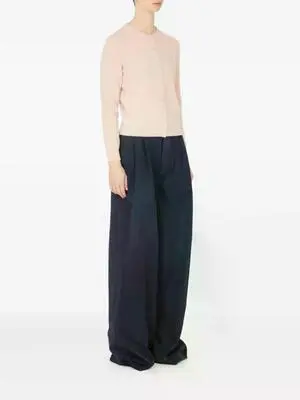 MAISON MARGIELA Button-front Wool Cardigan - Pink