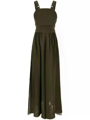 Max Mara Pinafore Jumpsuit - Green