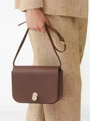 Fabiana Filippi Eclissi Leather Shoulder Bag