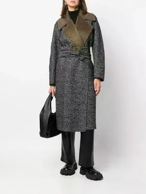 Max Mara Reversible Belted Mid-length Coat