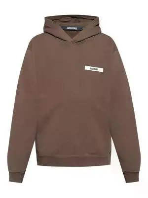 Jacquemus Logo-patch Relaxed Hoodie