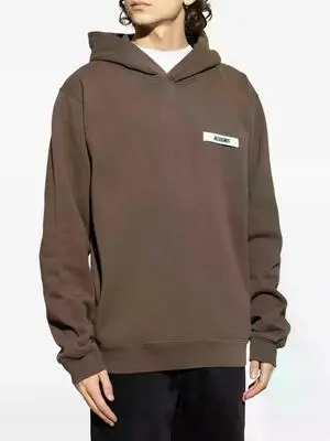 Jacquemus Logo-patch Relaxed Hoodie