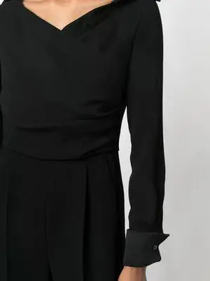 Max Mara Tailored Draped-detail Jumpsuit