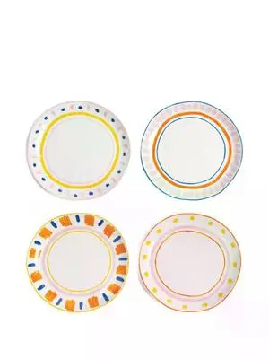 &K AMSTERDAM Boavista Plates - Neutrals