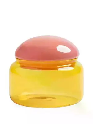 &K AMSTERDAM Puffy Dome-lid Jar - Yellow